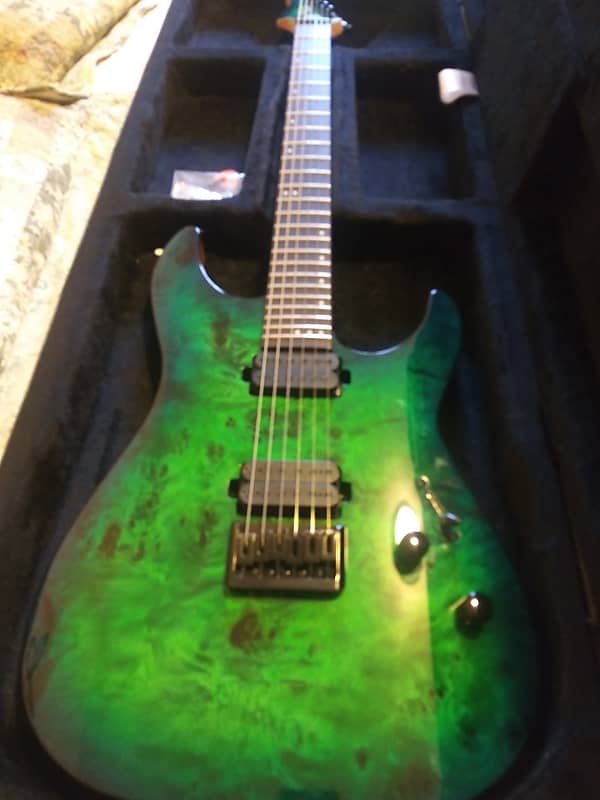 Schecter CR6 2019 Chlorine Burst | Reverb