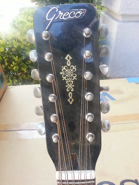 Greco Acoustic 12 String 70s Natural | Reverb