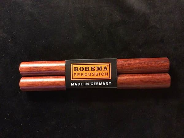 Rohema Percussion - Professional Claves - 21MM Bubinga | Reverb France