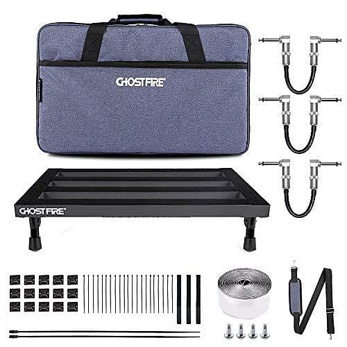 Ghost Fire Pedal Board 19.8''x11.5'' with Carry Bag | Reverb