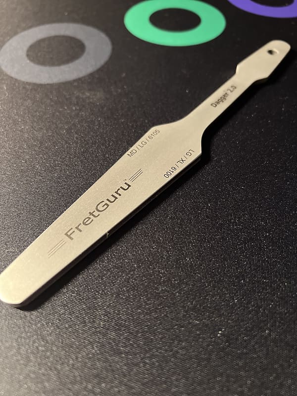 Fret Guru Diamond Dagger 2.0 Fret Fret Crowning File Model | Reverb