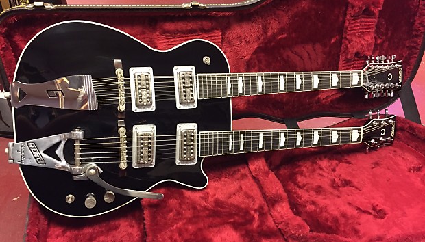 Gretsch Duo-Jet Doubleneck 1997 Black | Reverb
