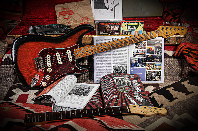 1954 Fender Stratocaster Wayne Moss "Sunburst" | Reverb