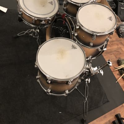 PDP FS Series 5 Piece Birch Drum Kit 2008 Natural to Charcoal | Reverb