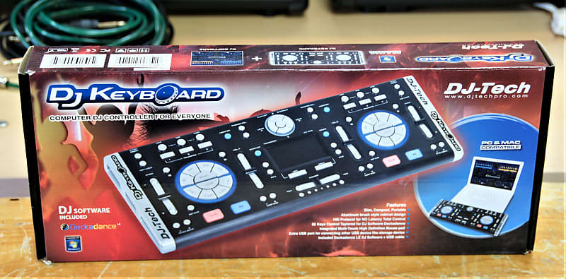 DJ-Tec tools DJ Keyboard Black & sliver | Reverb