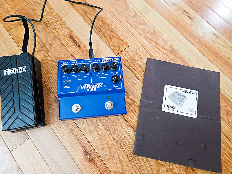 Foxrox TZF Flanger v1 w/ Speed Pedal | Reverb