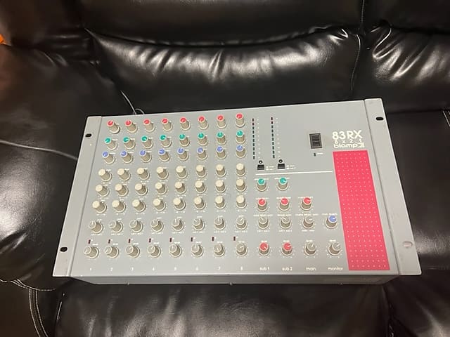 Biamp 83RX 8x2.1, 8 Channel Mixer, Spring Reverb, 3 Band | Reverb