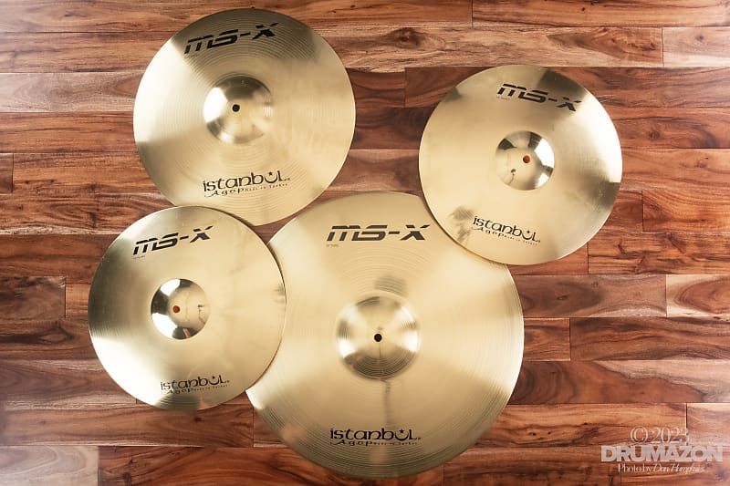 ISTANBUL AGOP MS-X 3 PIECE BOXED CYMBAL PACK | Reverb UK