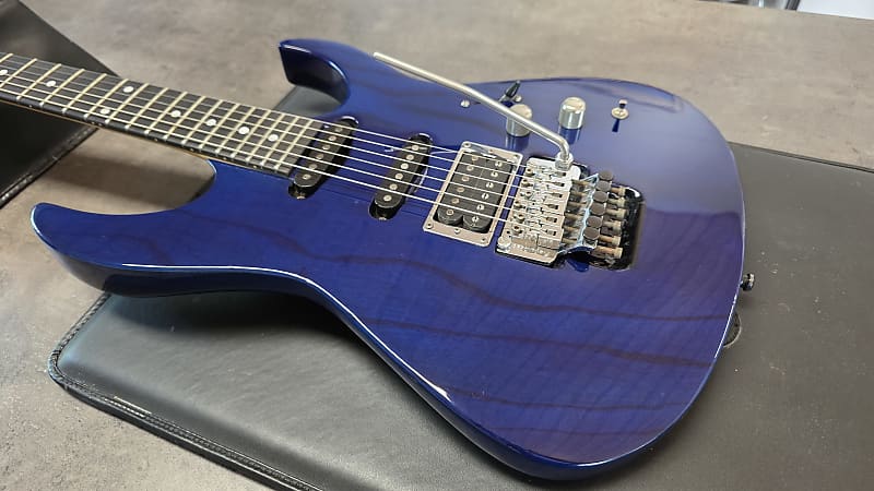 ESP M-III CUSTOM SHOP Cyber Joint Prototype Ash & Mahogany | Reverb