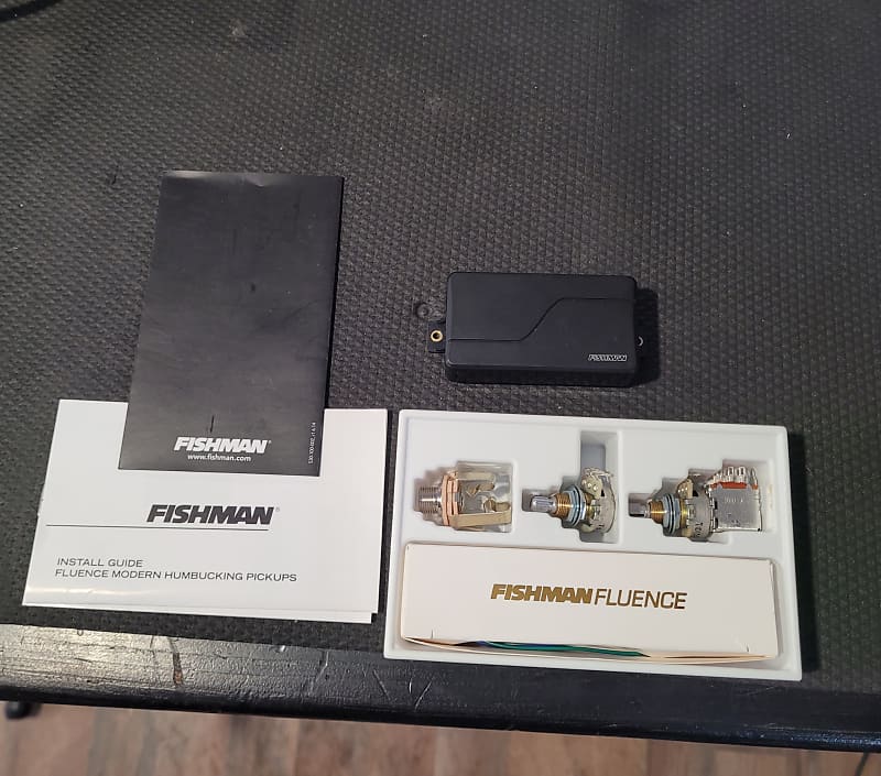 Fishman Fluence Modern Ceramic - Black (Plastic) | Reverb