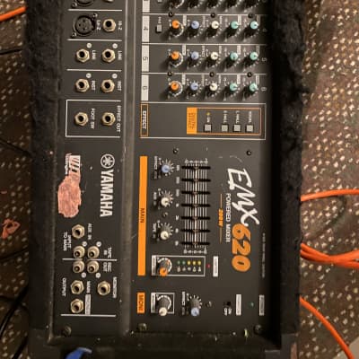 Yamaha EMX 620 Powered Mixer 200W - Black | Reverb