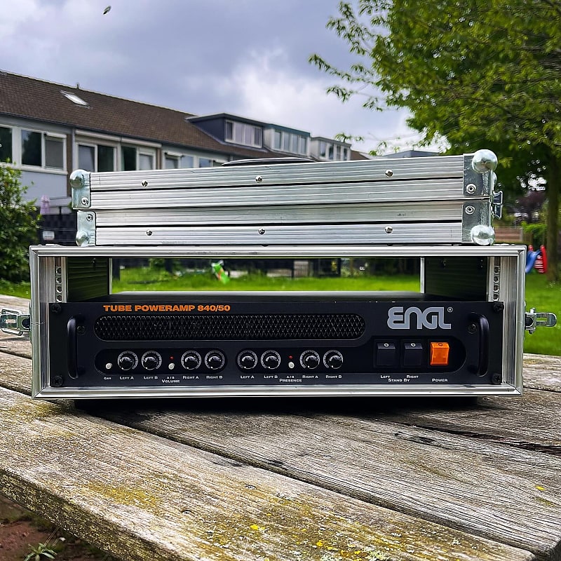 ENGL 840/50 - 2x50W - Stereo Power Amp + 3U Case | Reverb UK