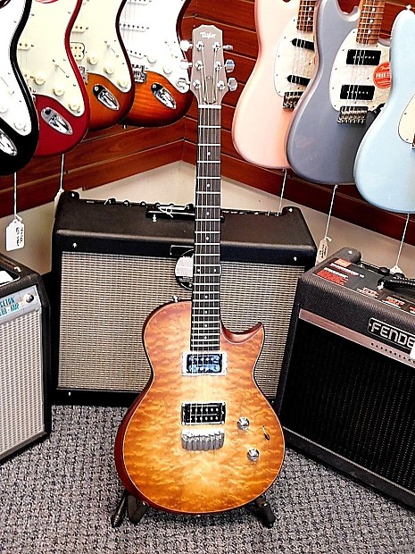 Taylor SB1-S Standard Quilted Tamo Ash Top w / Original Case! | Reverb