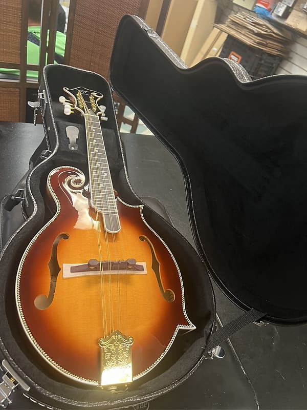 Danville MA-009 2020's 8-String F-Style Mandolin w/Flamed | Reverb