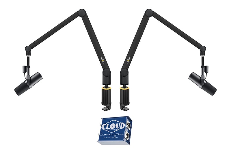 Yellowtec Bundle | (2) Black Microphone Arms M w/ (2) Table | Reverb