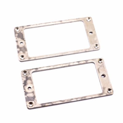 AGP ™ - Low Profile Flat Bottom Aged Chrome Mini Humbucker | Reverb