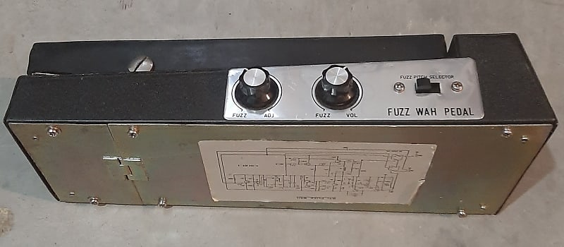 Shin-ei/Companion 8-TR Fuzz Wah 70s - Black | Reverb Australia