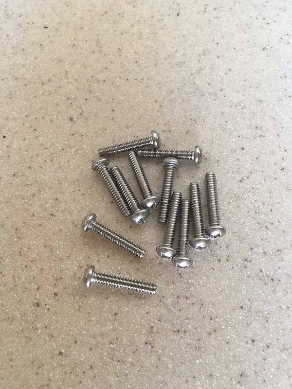 12 Pack Pickup Selector Switch Screws Stainless Steel | Reverb