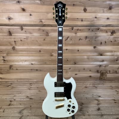 Guild Polara Kim Thayil Electric Guitar - Vintage White | Reverb