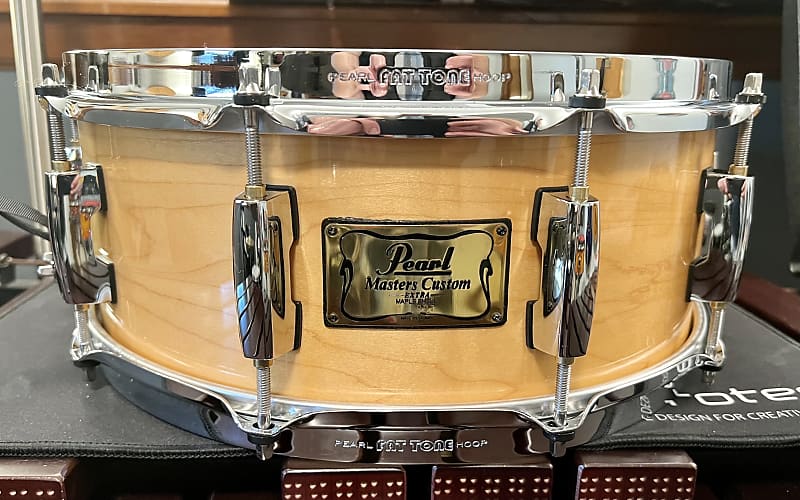 Pearl Masters Custom Extra 5.5” Maple Snare | Reverb