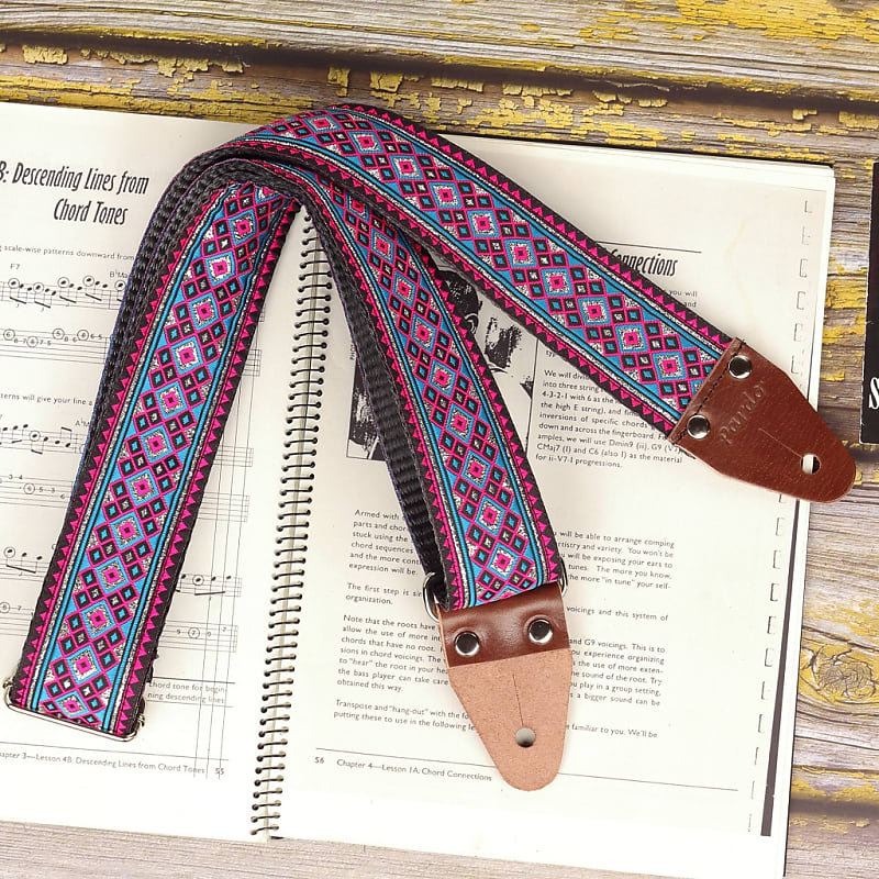 Electric Guitar Strap Model Alien Jacquard Guitar Strap | Reverb