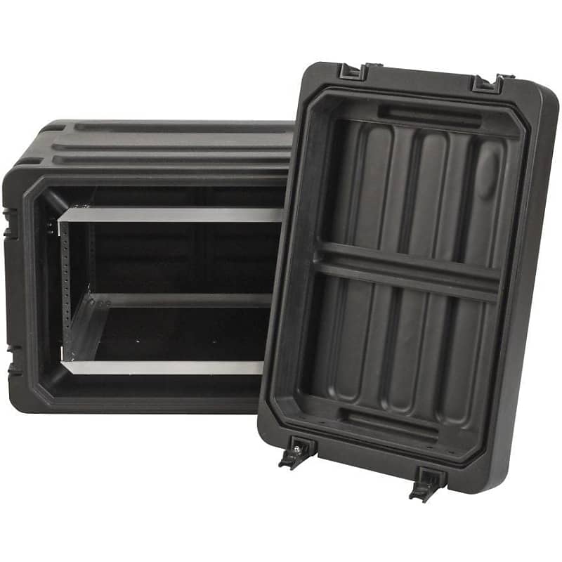 SKB rSeries 6U 20-inch Deep Rolling Shock Rack with Wheels | Reverb