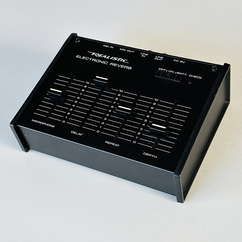 Realistic Electronic Reverb / Echo / Overdrive [BBD Analog | Reverb