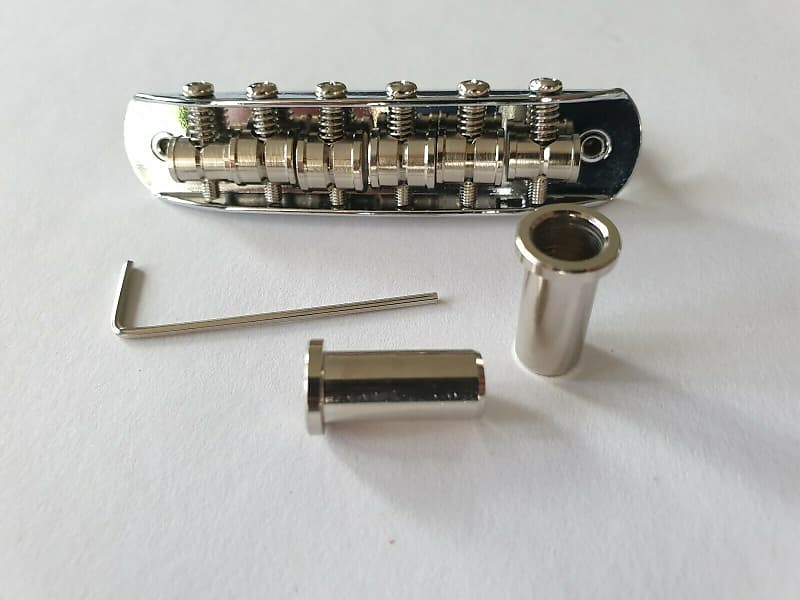Quality Jaguar Jazzmaster upgrade guitar bridge chrome 9.5" | Reverb
