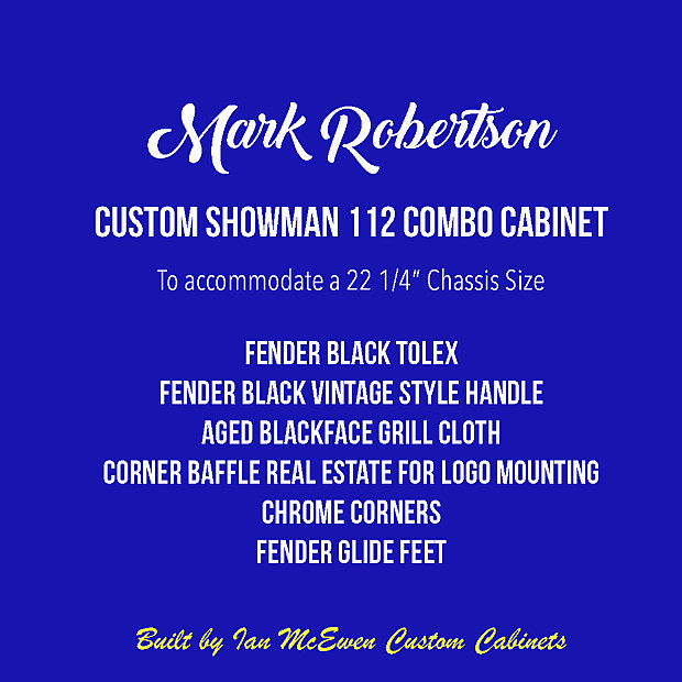 Fender Showman 112 Combo Cabinet | Reverb