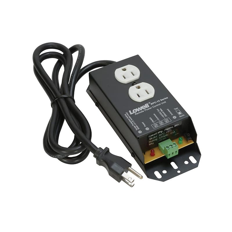 Lowell Manufacturing RPC-15 15A Low Voltage Remote Power | Reverb