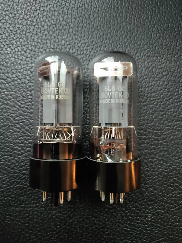 Sovtek 6L6GC Pair (Possibly 70's era?) | Reverb