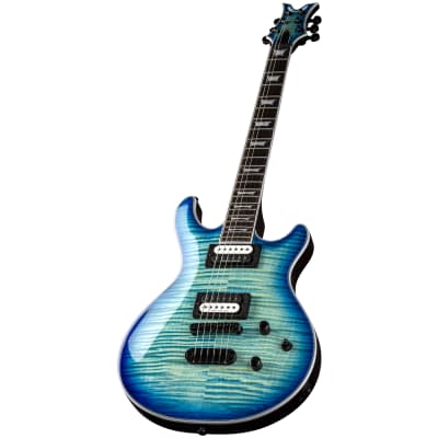 Dean Icon Select Flame Top Electric Guitar, Ocean Burst, ICON | Reverb