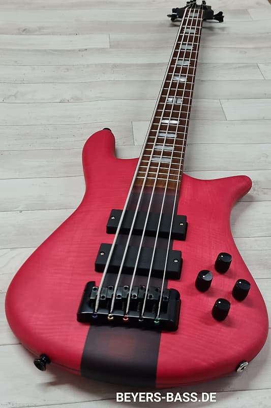 Spector Euro 5 LX, Hyper Red Matte, Limited Edition | Reverb