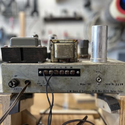 Davis Model 100 Mono Amplifier Guitar Amp Conversion | Reverb