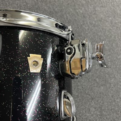 Ludwig Classic Maple 8x10" Rack Tom in Black Galaxy | Reverb