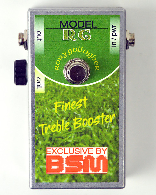 BSM Model RG Rory Gallagher Finest Treble Booster | Reverb