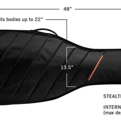 MONO M80-STEB-BLK Stealth Bass Guitar Case | Reverb