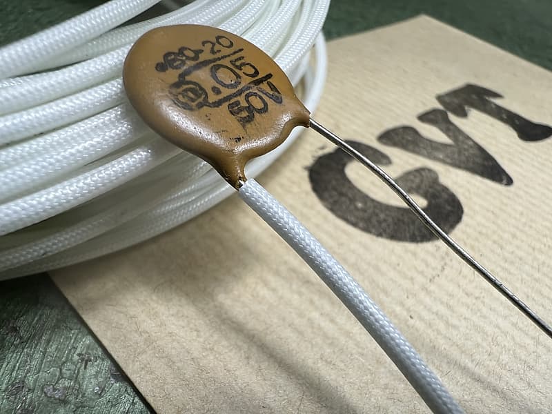 General Vintage Tone Wire Tubing #20 Cloth Spaghetti | Reverb UK