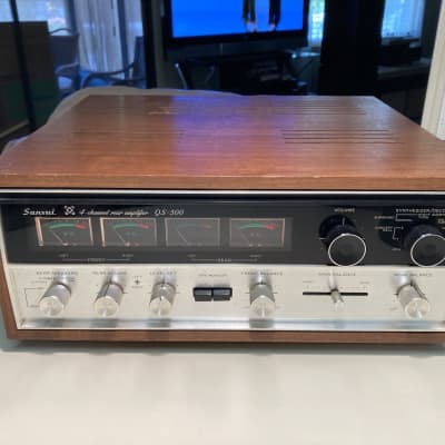 Sansui QS500 1971 - Walnut Quad Stereo Receiver | Reverb