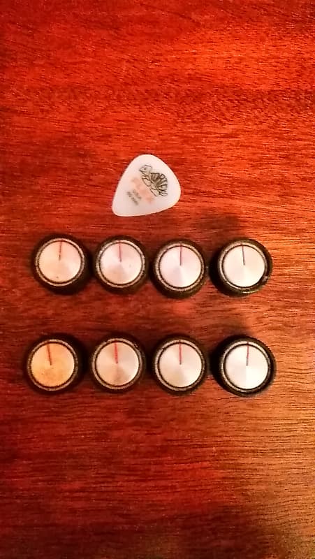 Vintage Silvertone Danelectro Amplifier Amp Knobs (8) Knob | Reverb