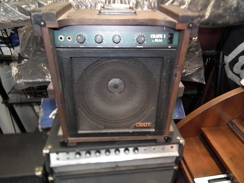 1970's Crate CR-1 By SLM USA Guitar Amplifier Combo Amp 1x12 | Reverb