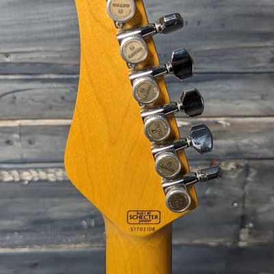 Used Schecter Custom Build 7-String Electric Guitar with Gig | Reverb