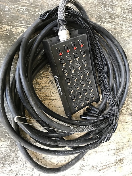 Seismic Audio SAJC-24x4x50 24 Channel Snake | Reverb