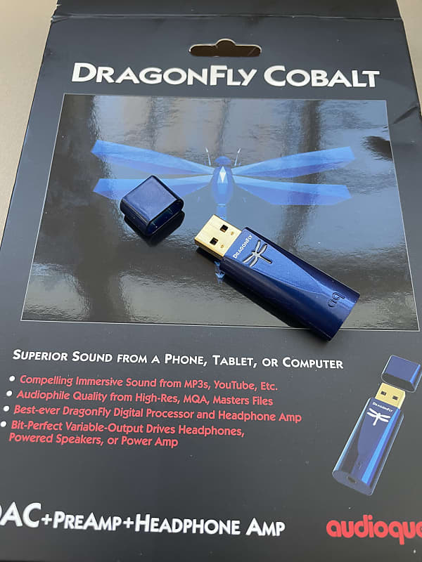 Audiolab DragonFly Cobalt USB DAC and Headphone Amplifier | Reverb