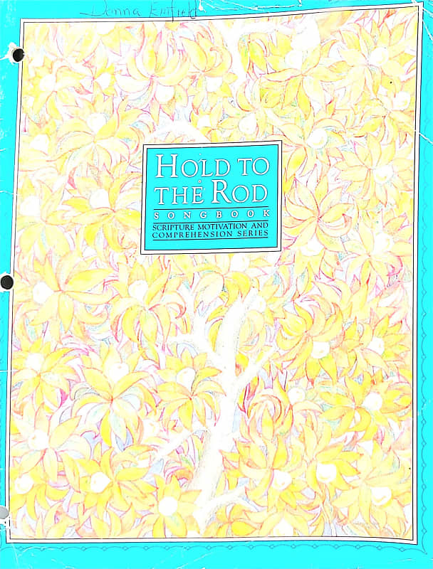 Used Book - Hold to the Rod Songbook | Reverb