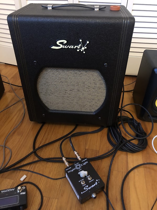 Swart AST Pro Black w/ Cover and NIGHTLITE | Reverb