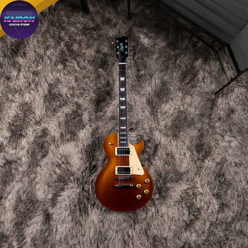 Jet Guitars JL-500 JL500 GD Singlecut LP style guitar, solid | Reverb