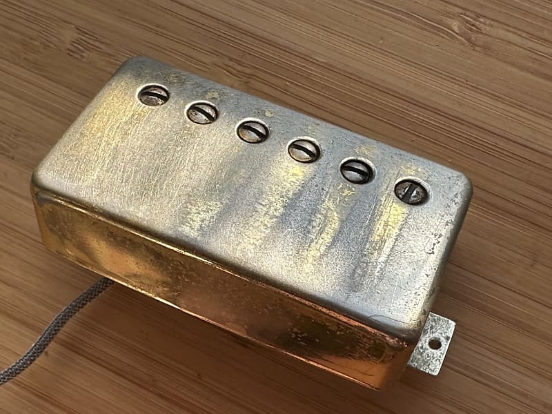 Gibson Tim Shaw PAF humbucker pickup 1980 GOLD original | Reverb UK
