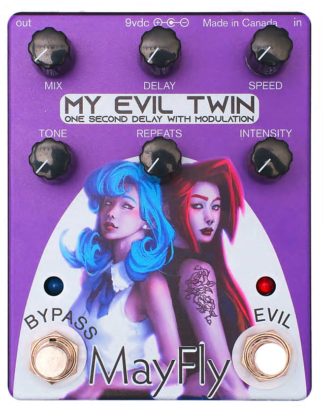 MayFly Audio My Evil Twin Delay with Modulation | Reverb