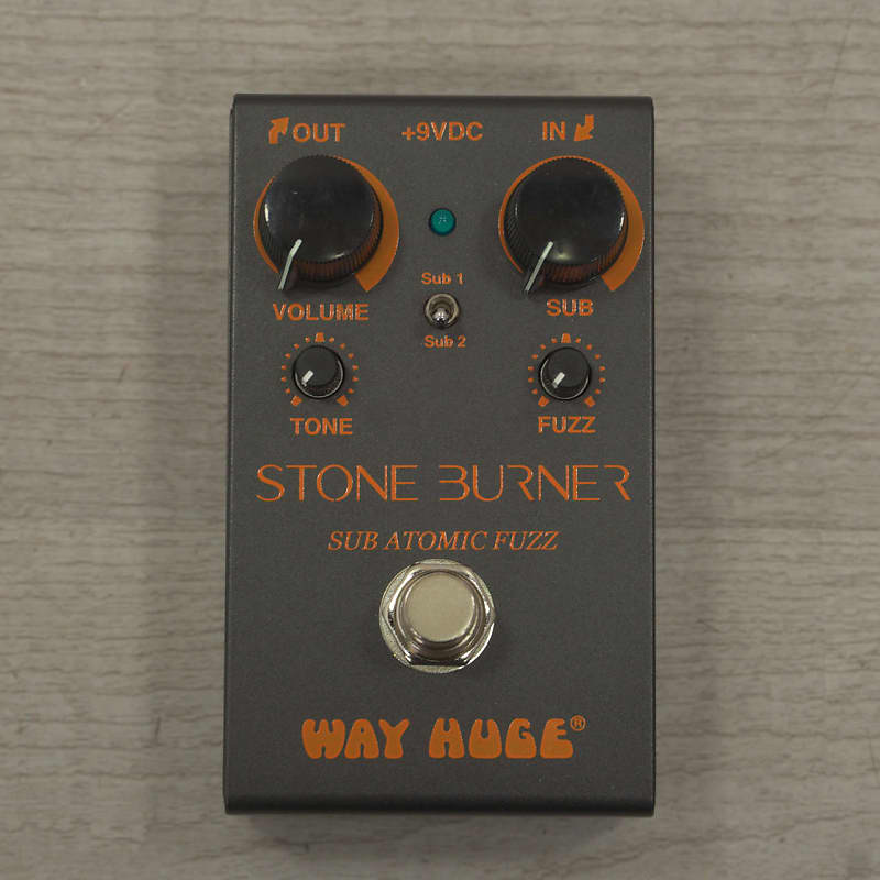 Used Way Huge WM81 Smalls Stone Burner Guitar Effect Fuzz | Reverb